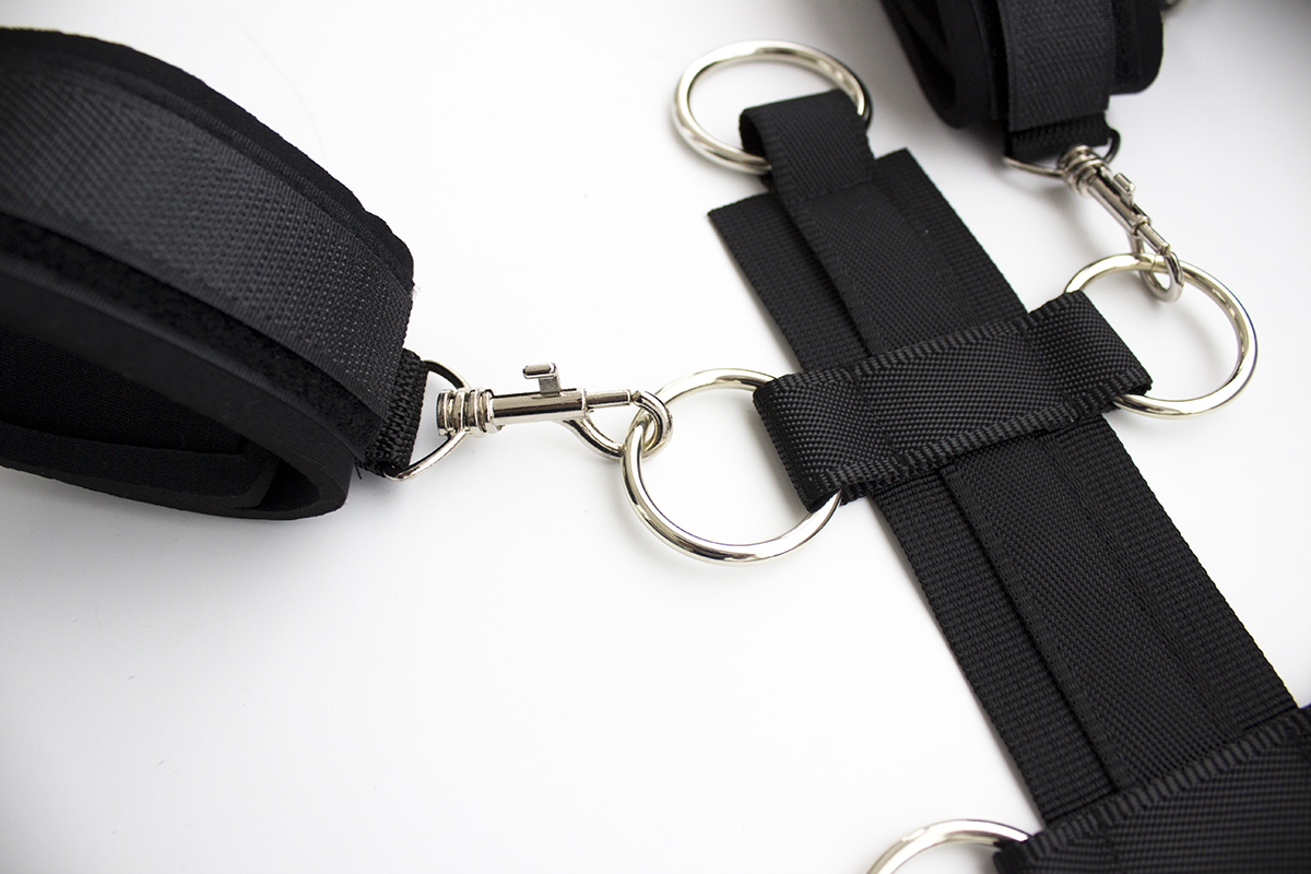 BDSM Sex Bondage Neck and Wrist Restraint | Allureluv