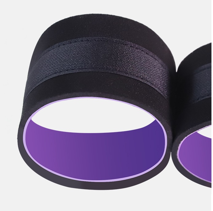 Purple Black Leg and Arm Restraint | Allureluv